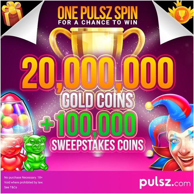 Play Slots At Pulsz Free And Win Gift Cards