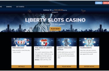 $777 Welcome Bonus At Liberty Slots Casino - WinMeNot